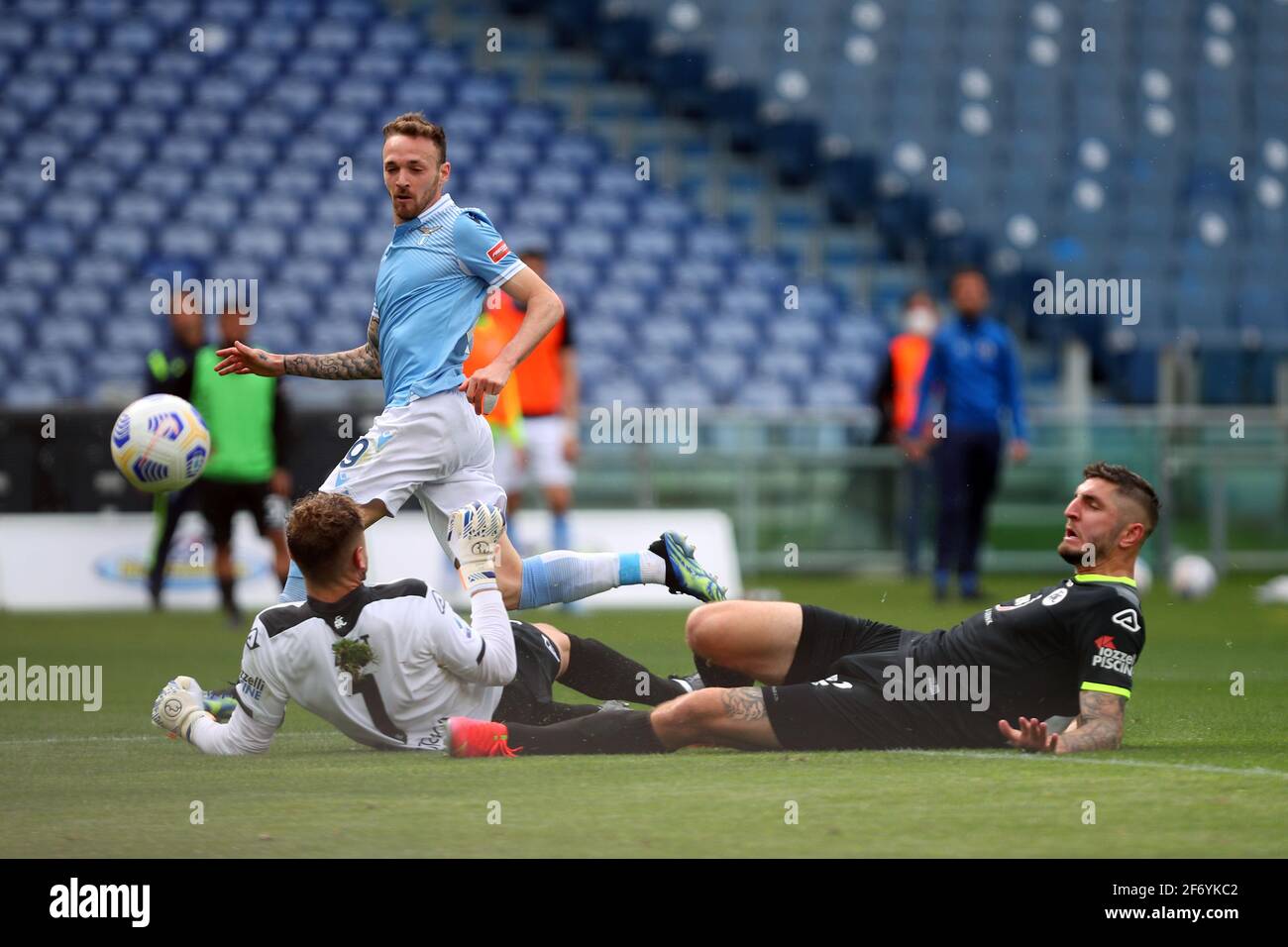 Manuel lazzari of ss lazio scores hi-res stock photography and images - Alamy