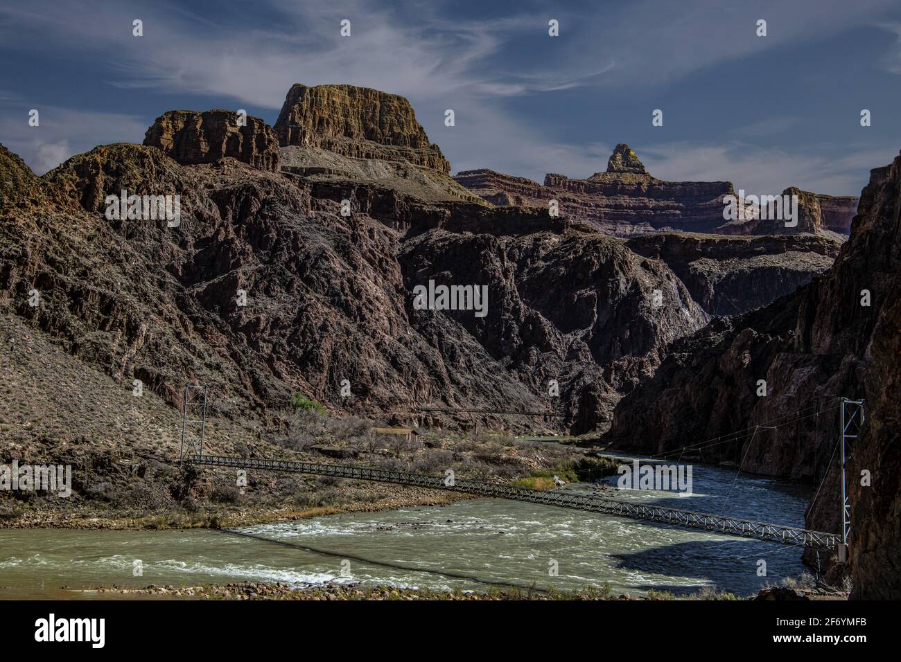 The Bridges over the Colorado River Stock Photo - Alamy