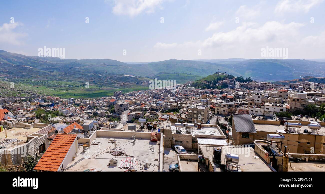 Druze arab town hi-res stock photography and images - Alamy