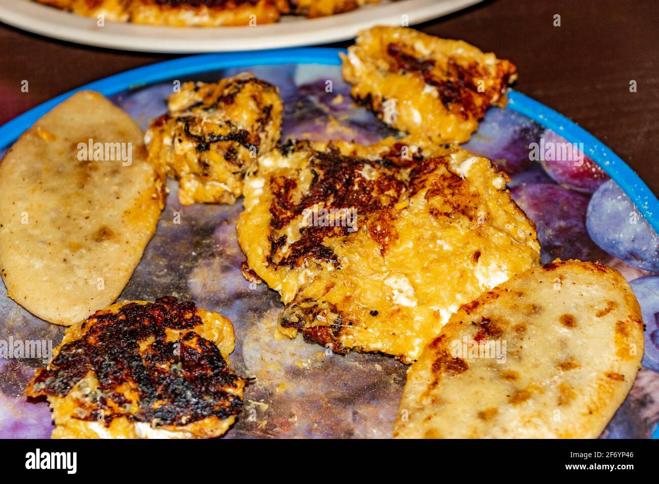 Mexican dinner with banana dish mexican banana dish with cheese in ...