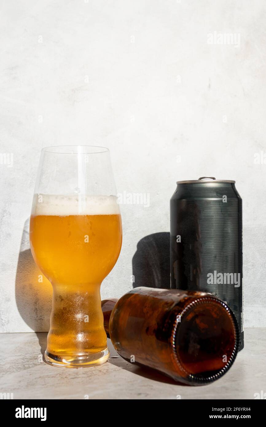 Beer glass bottom hi-res stock photography and images - Alamy