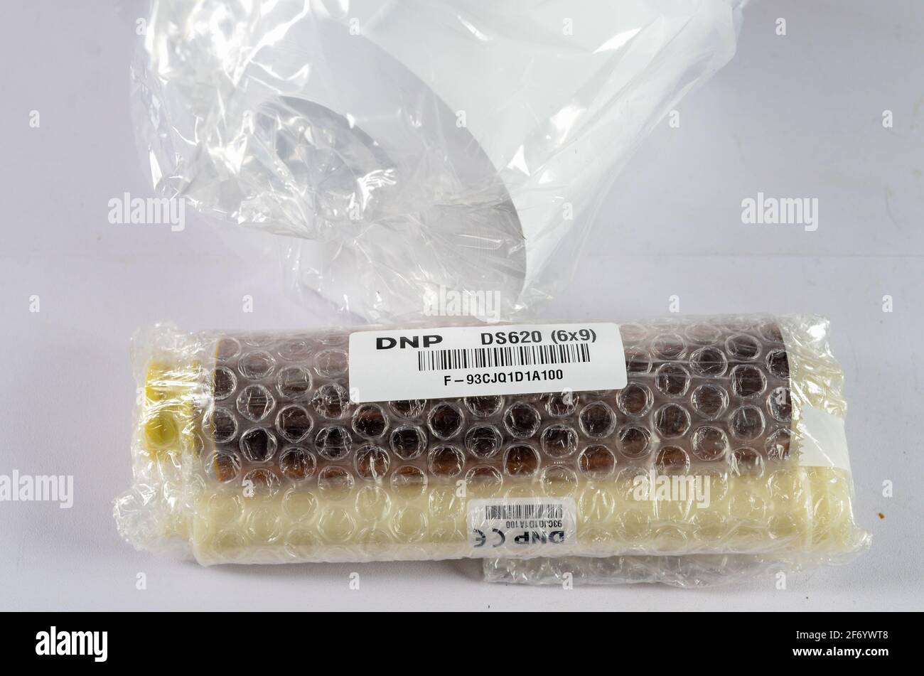 DNP 620 dye sub printer media and ribbon Stock Photo - Alamy
