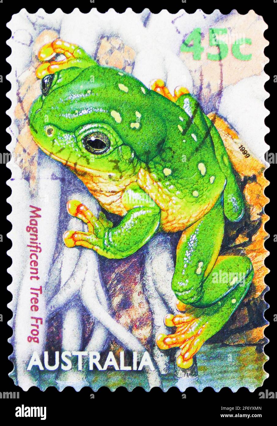 MOSCOW, RUSSIA - JANUARY 18, 2021: Postage stamp printed in Australia ...