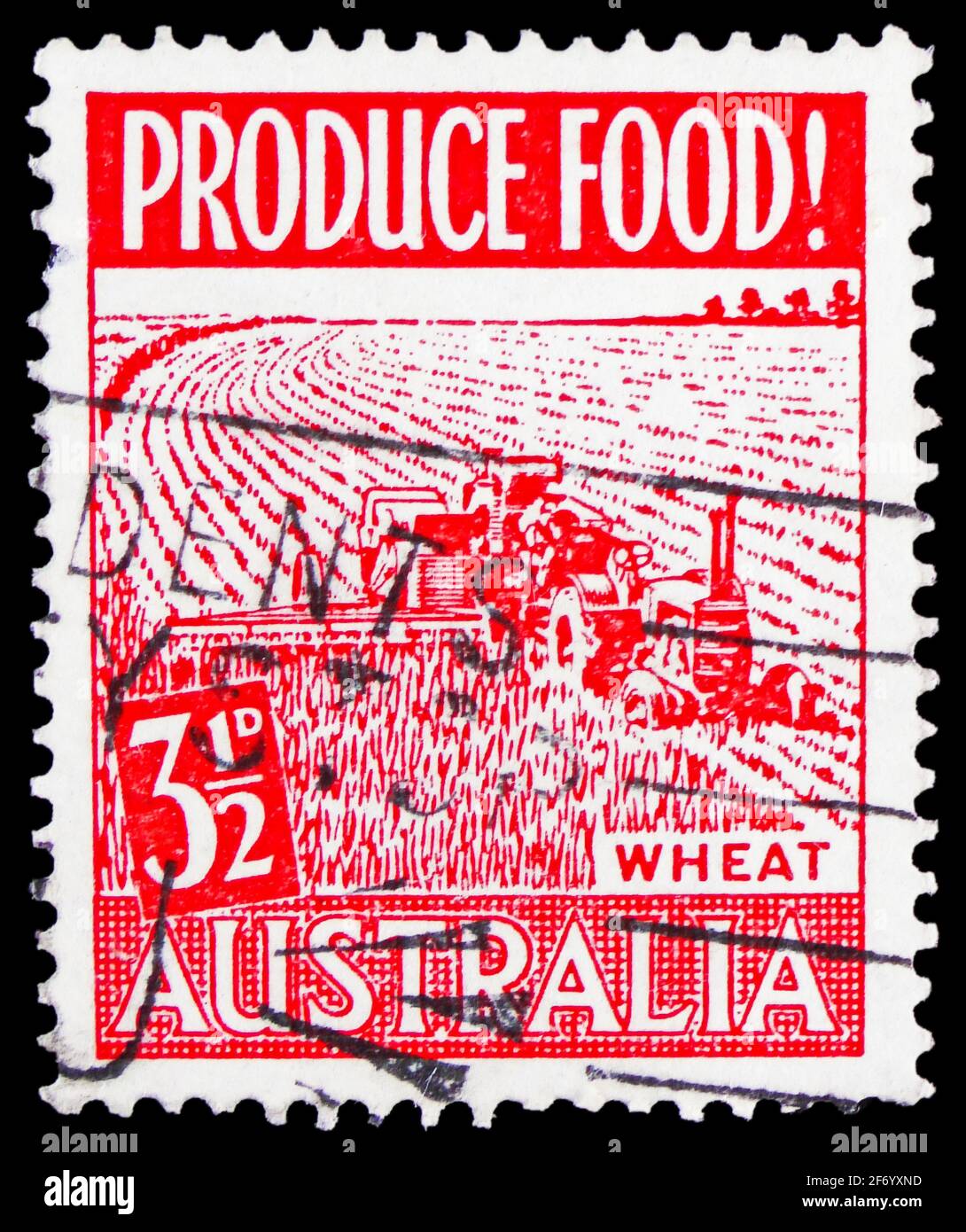 MOSCOW, RUSSIA - JANUARY 18, 2021: Postage stamp printed in Australia ...
