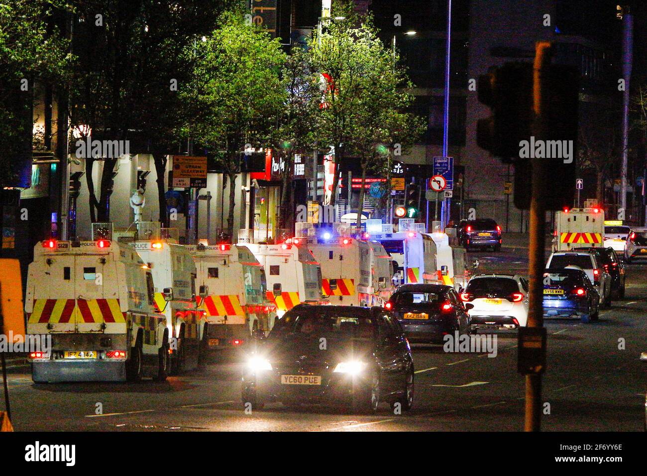 Belfast riot 2021 hi-res stock photography and images - Alamy