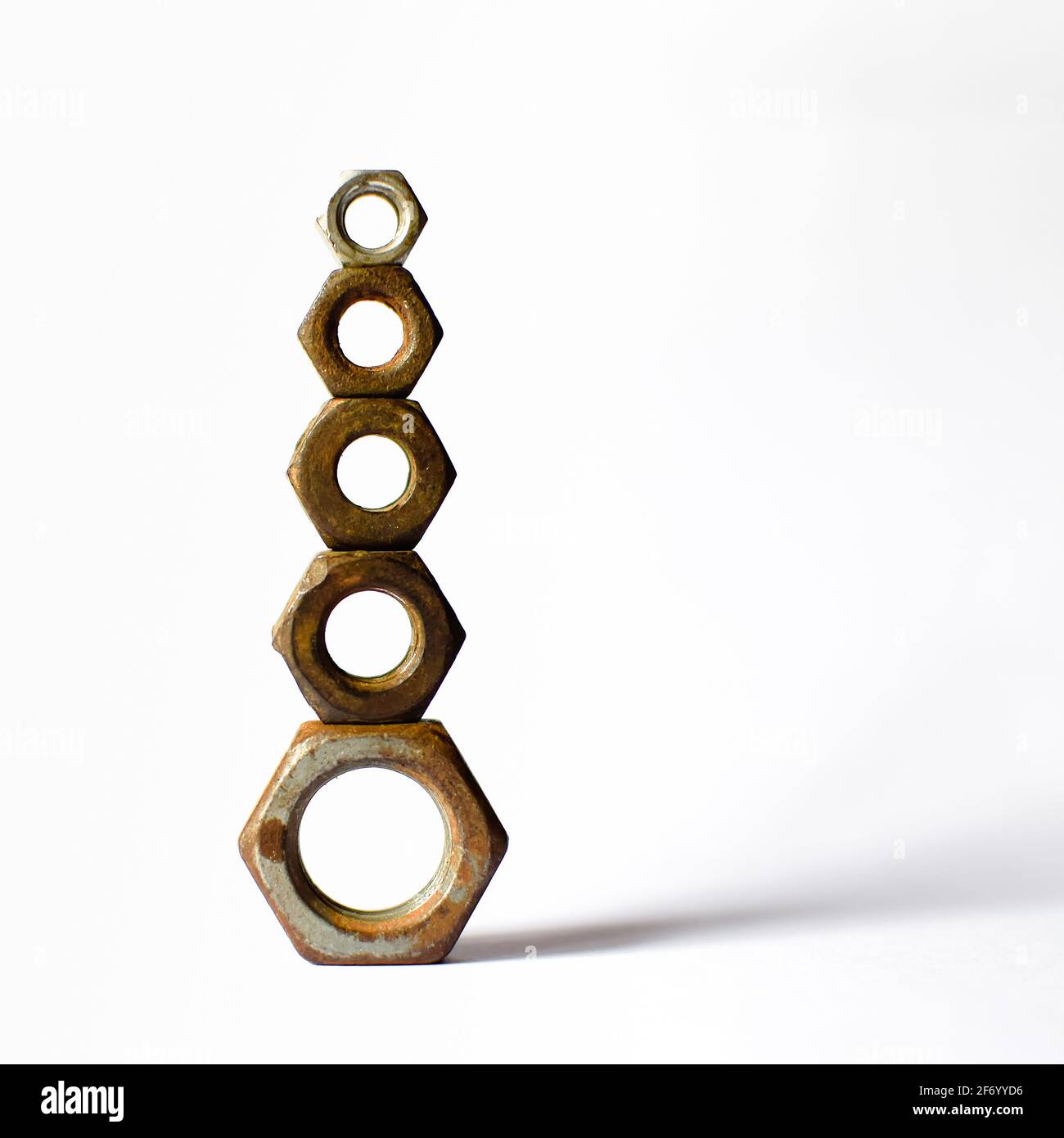 Nuts in different sizes hi-res stock photography and images - Alamy