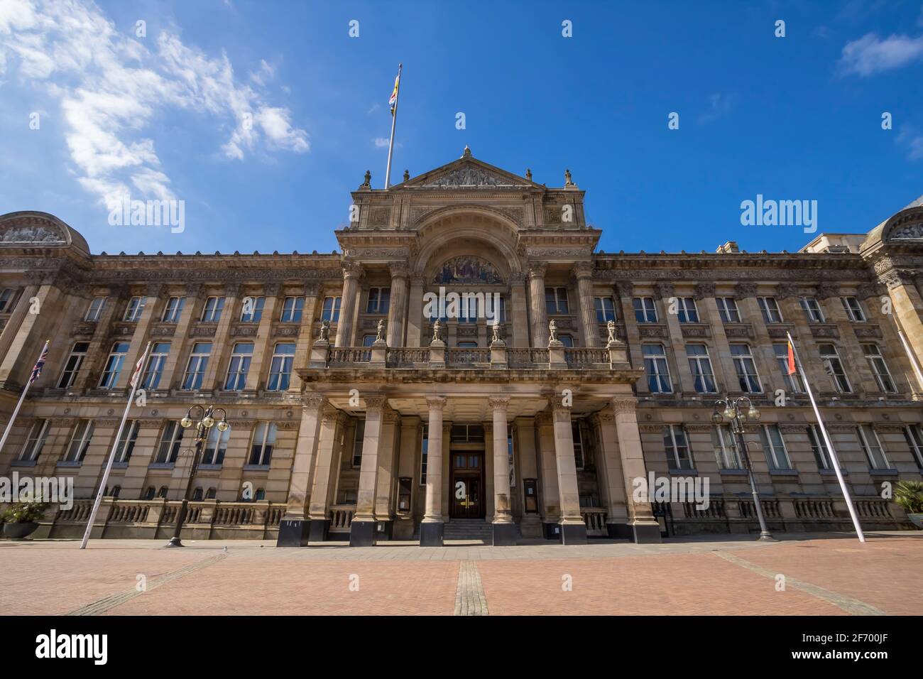 Birmingham city council facade, West Midlands, United Kingdom Stock ...