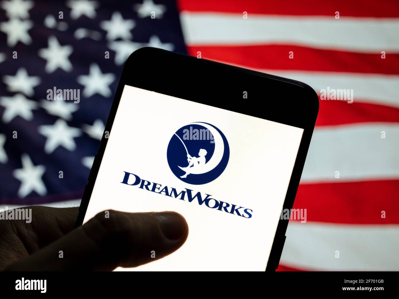 In this photo illustration the American film production label ...