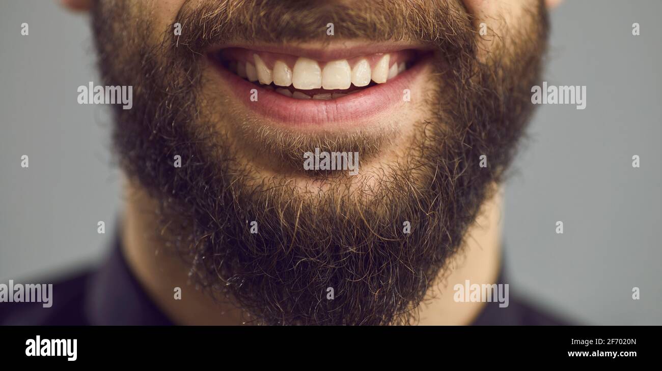 Toothy smile teeth hi-res stock photography and images - Alamy