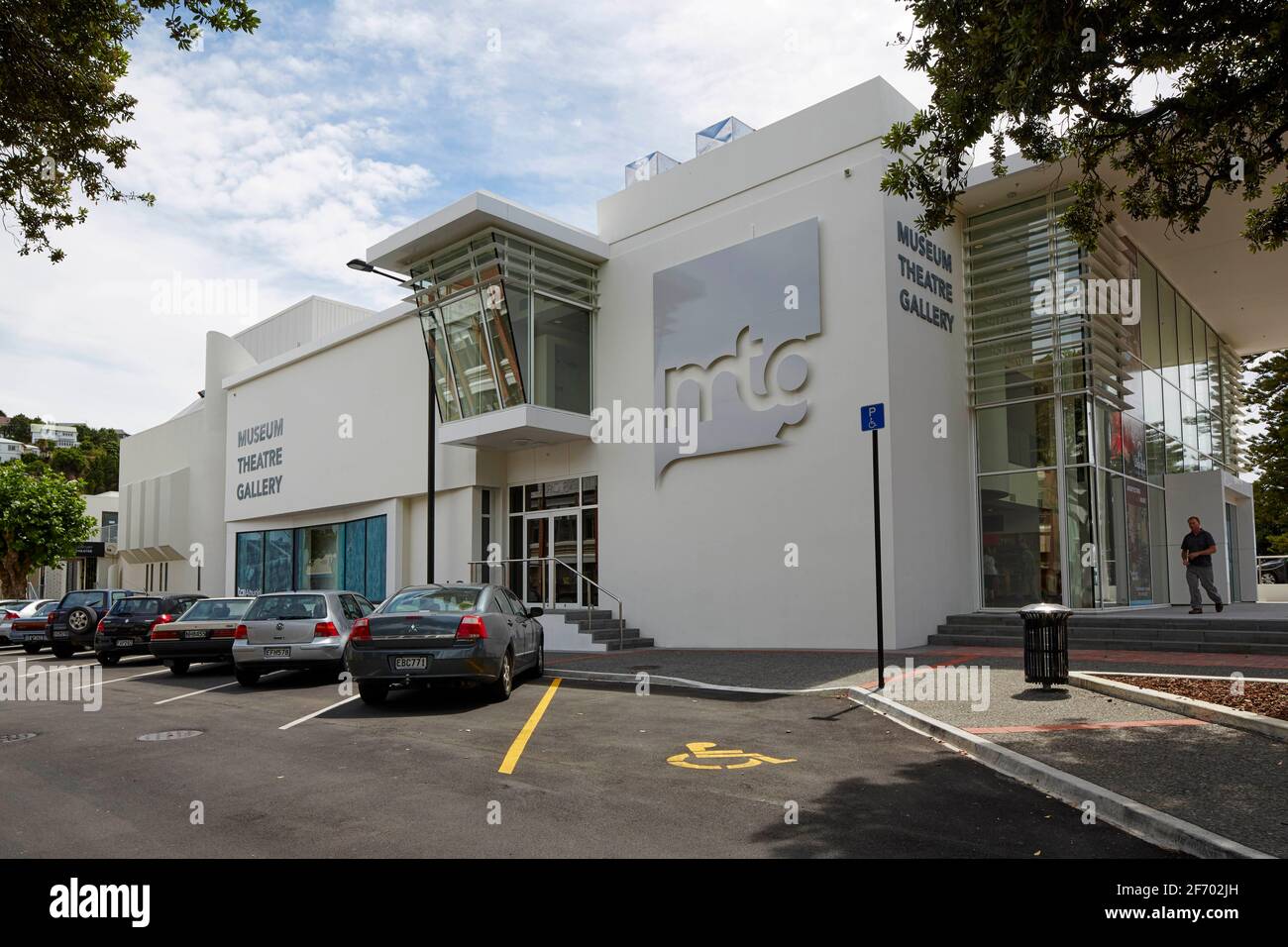 Museum Theatre Gallery in Napier North Island New Zealand Stock Photo ...
