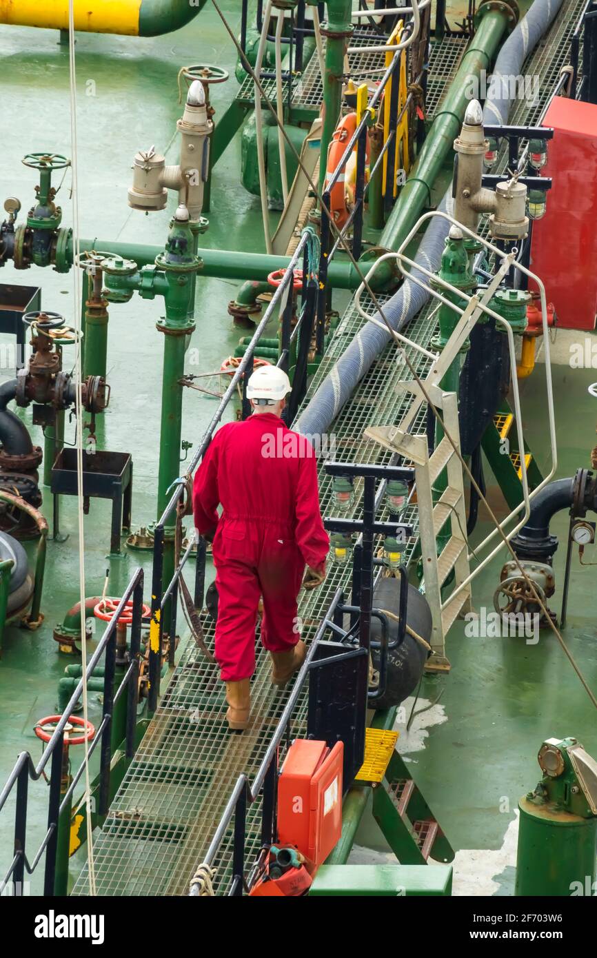 Container ship operator hi-res stock photography and images - Alamy