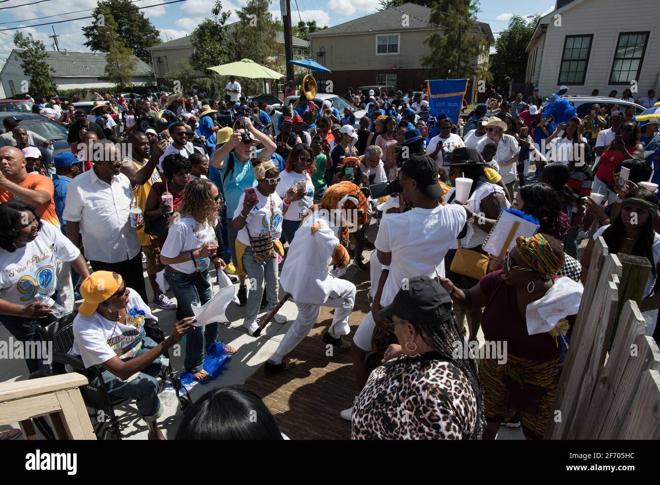 Prince of Wales New Orleans Social Aid and Pleasure Club Second Line ...