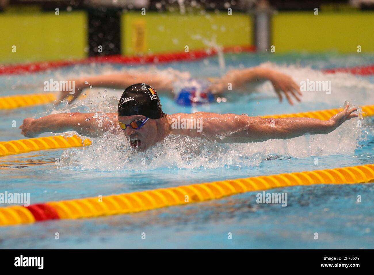 Belgian Louis Croenen pictured during the first day of the 'Open ...