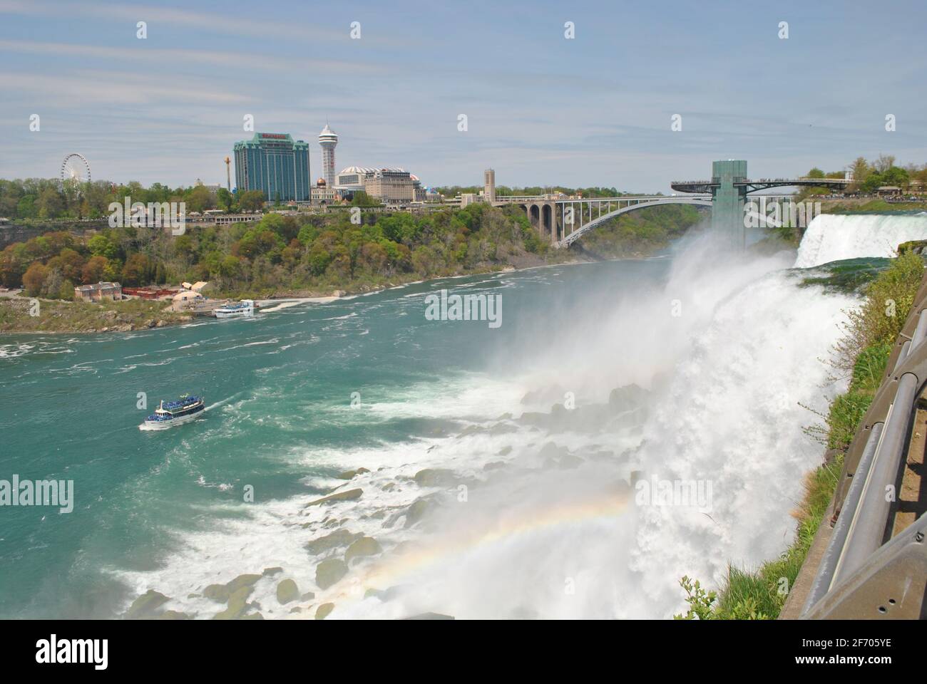 Panoramic view of Niagara Falls Stock Photo - Alamy