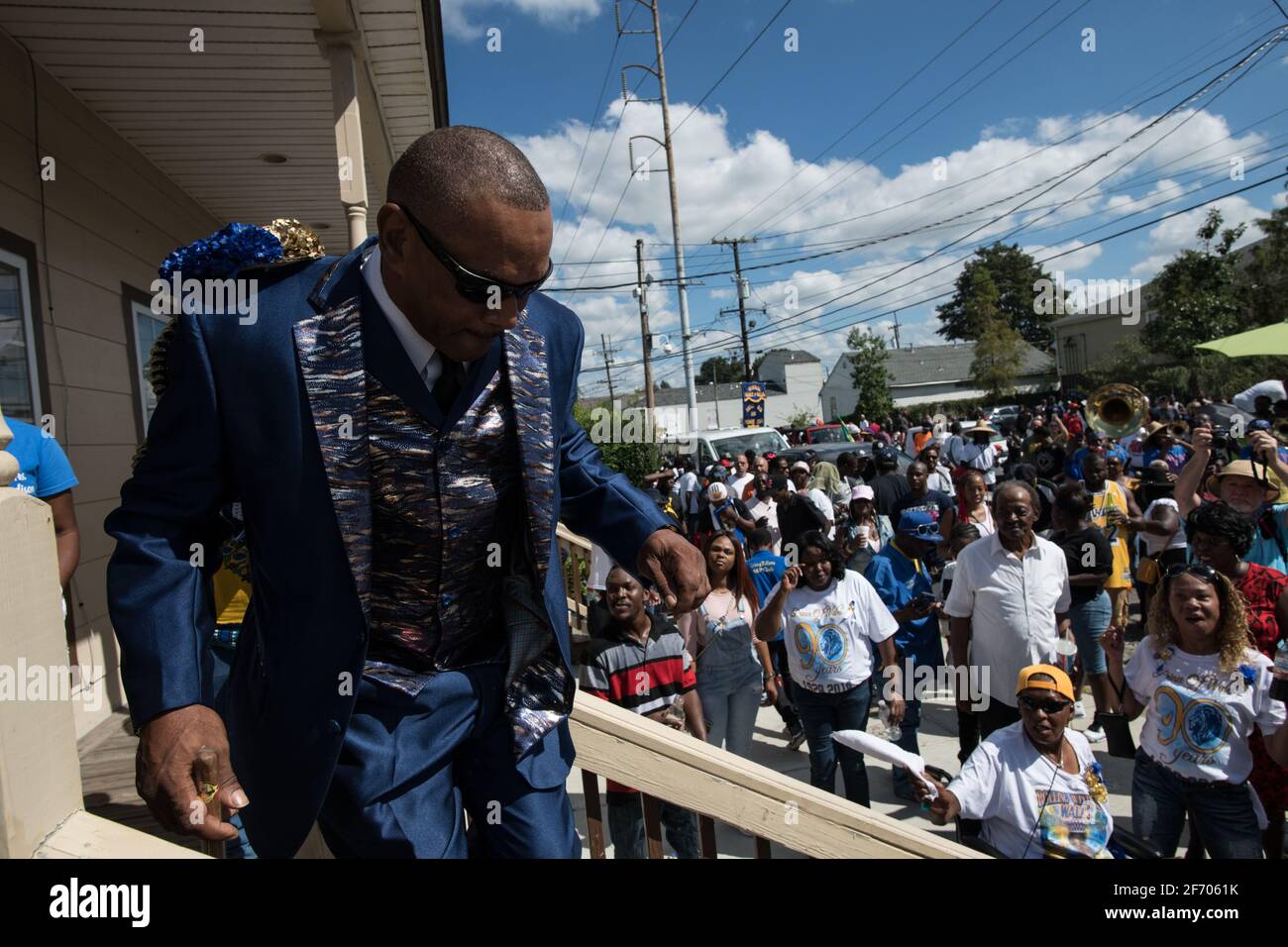 Prince of Wales New Orleans Social Aid and Pleasure Club Second Line ...