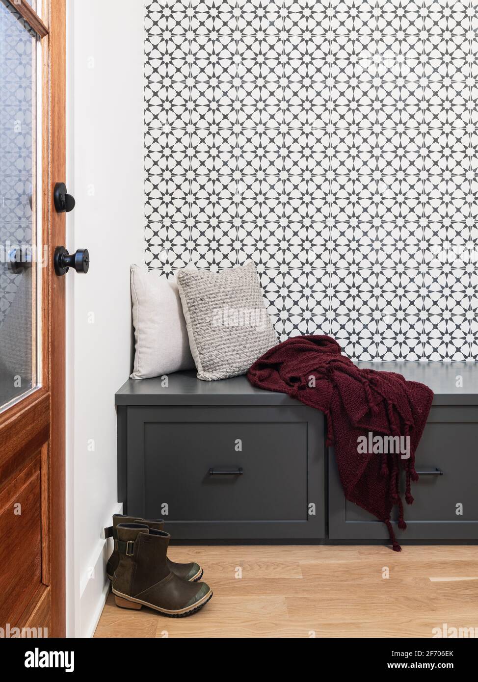 Residential Interior - Entry Stock Photo - Alamy