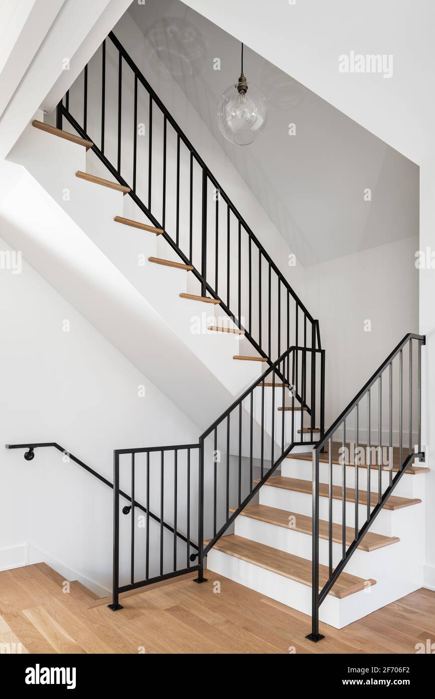 Residential Interior - Staircase Stock Photo - Alamy