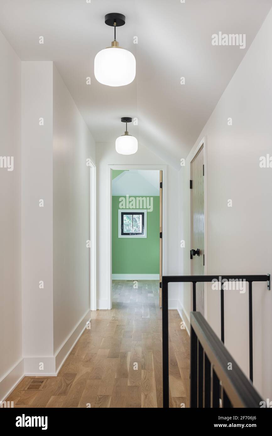 Residential Interior - Hallway Stock Photo - Alamy