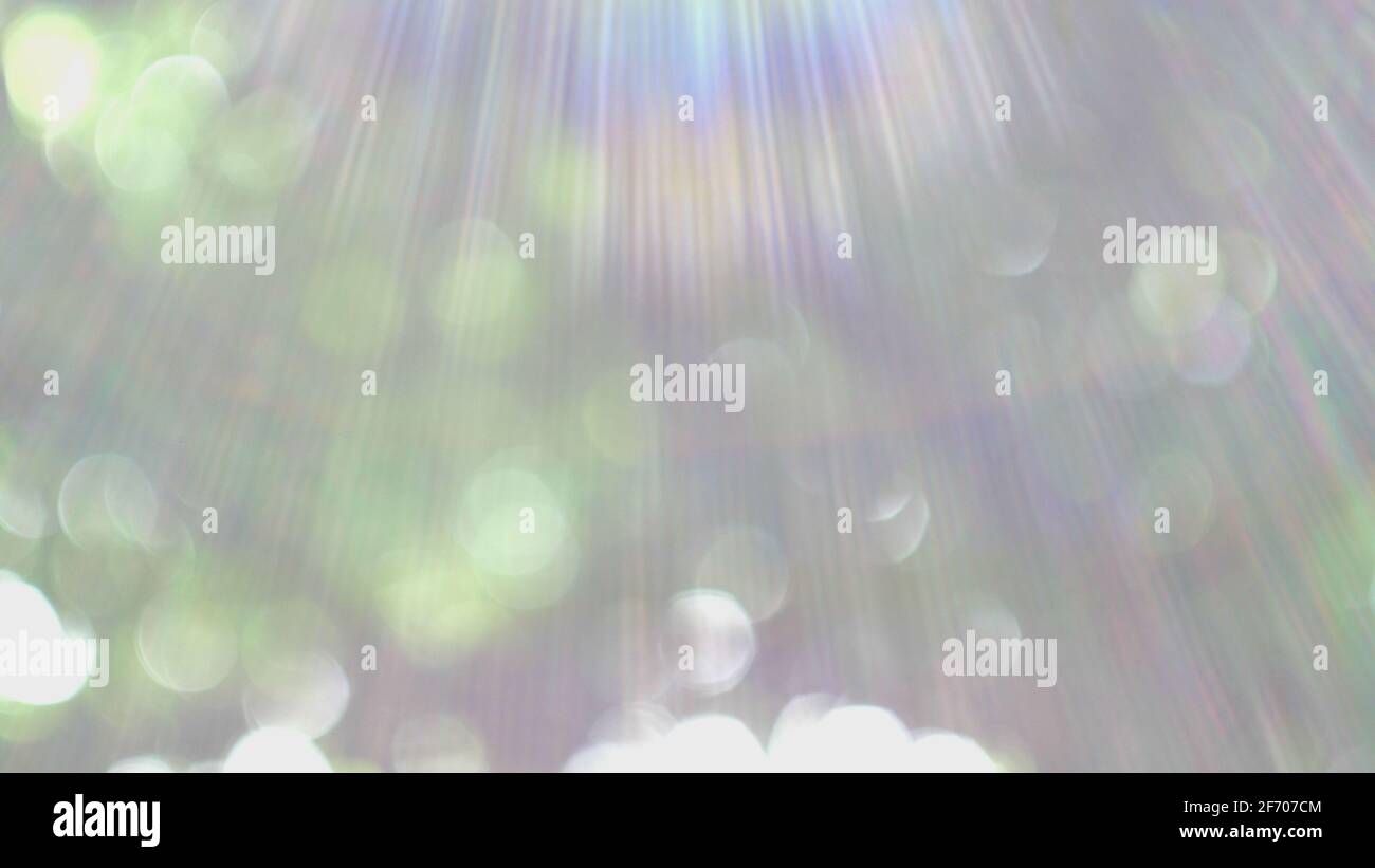 Bokeh Light From The Sun Through The Leaves Stock Photo - Alamy