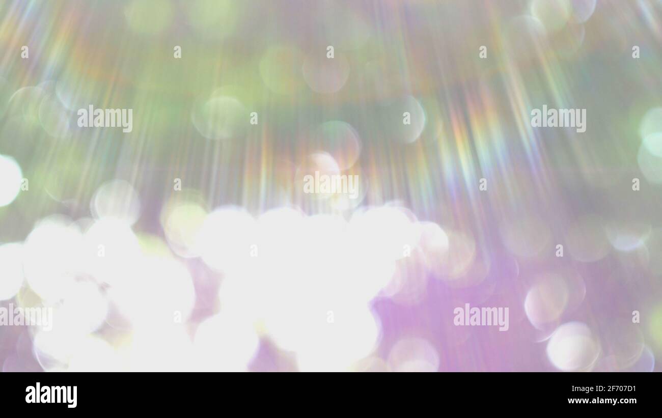 Bokeh Light From The Sun Through The Leaves Stock Photo - Alamy
