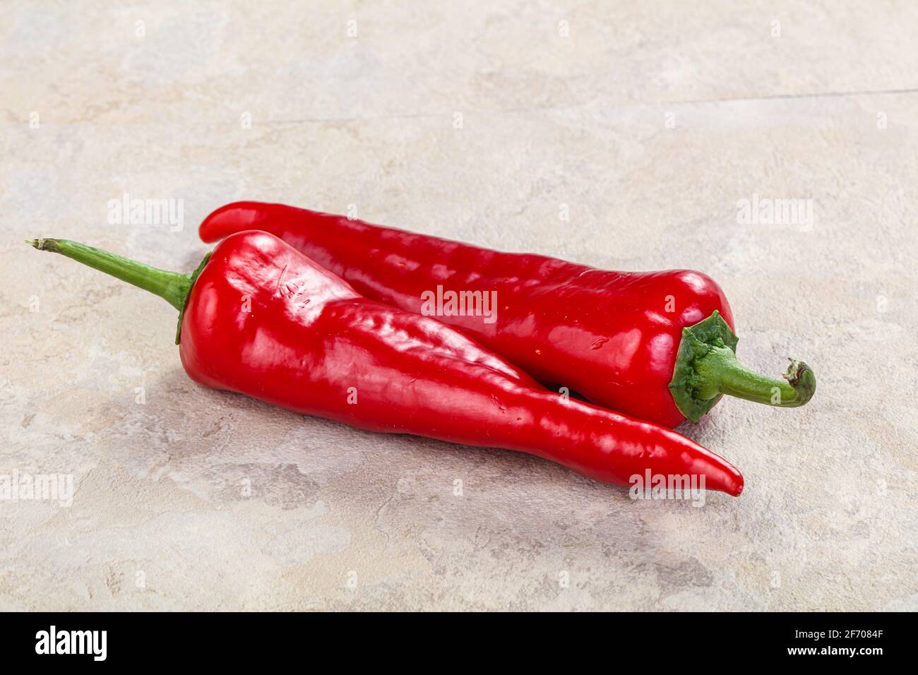 Organic Ramiro red pepper - healthy food Stock Photo - Alamy