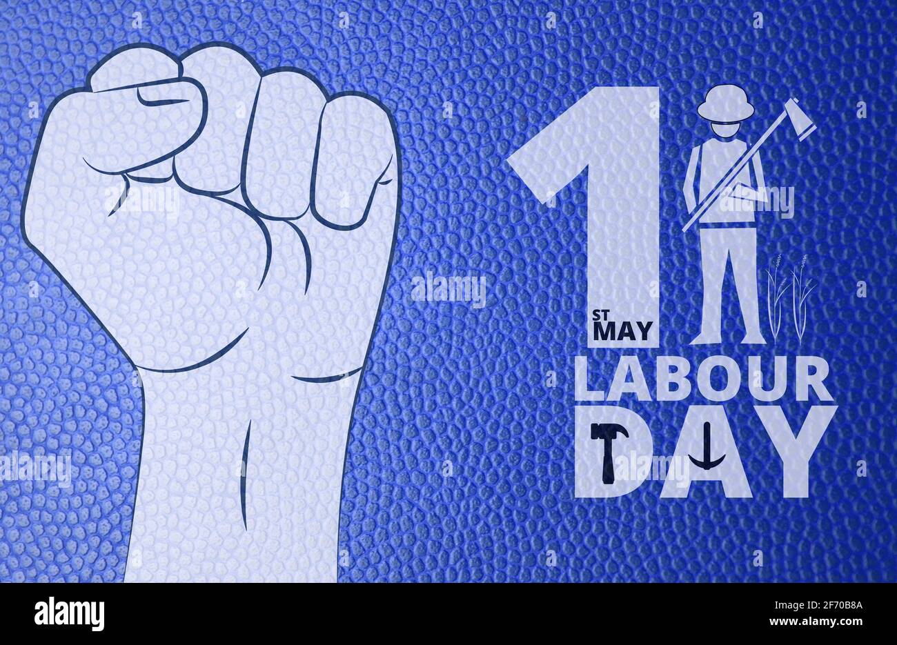 1st may international labor day wallpaper Stock Photo - Alamy