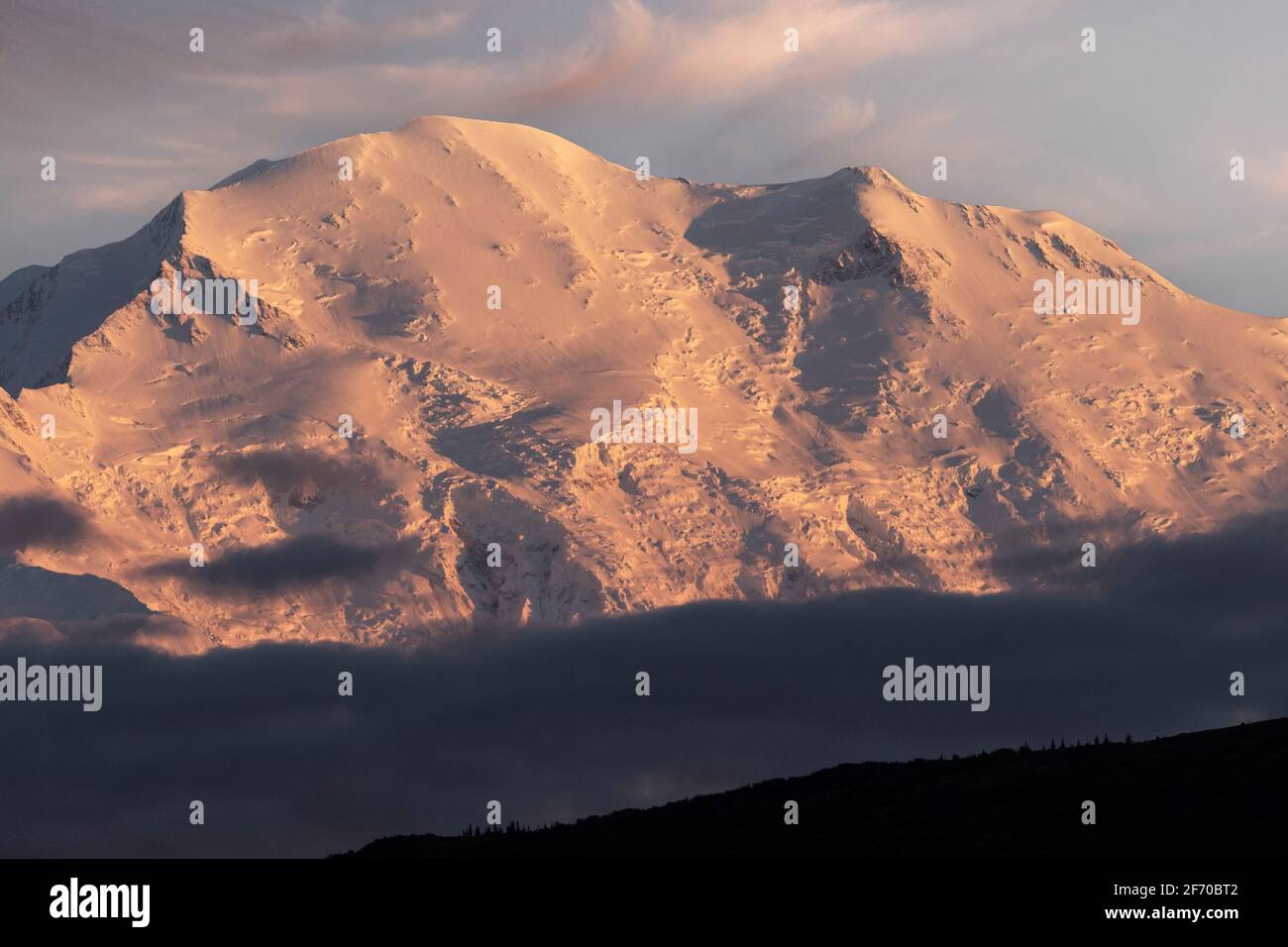 North America; United States; Alaska; Alaska Range Mountains; Denali ...