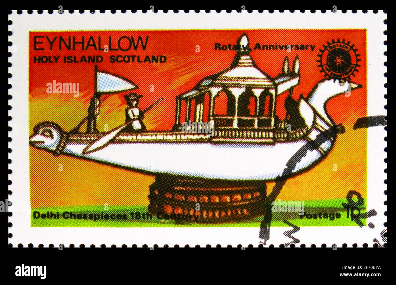 MOSCOW, RUSSIA - DECEMBER 19, 2020: Postage stamp printed in ...