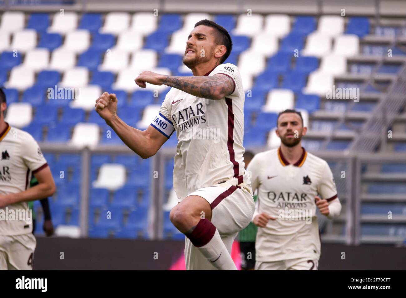 Goal lorenzo pellegrini hi-res stock photography and images - Alamy