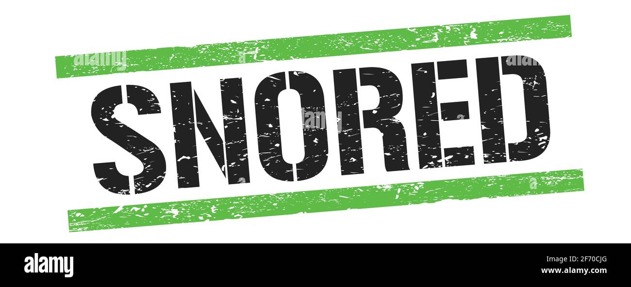 Snored word hi-res stock photography and images - Alamy