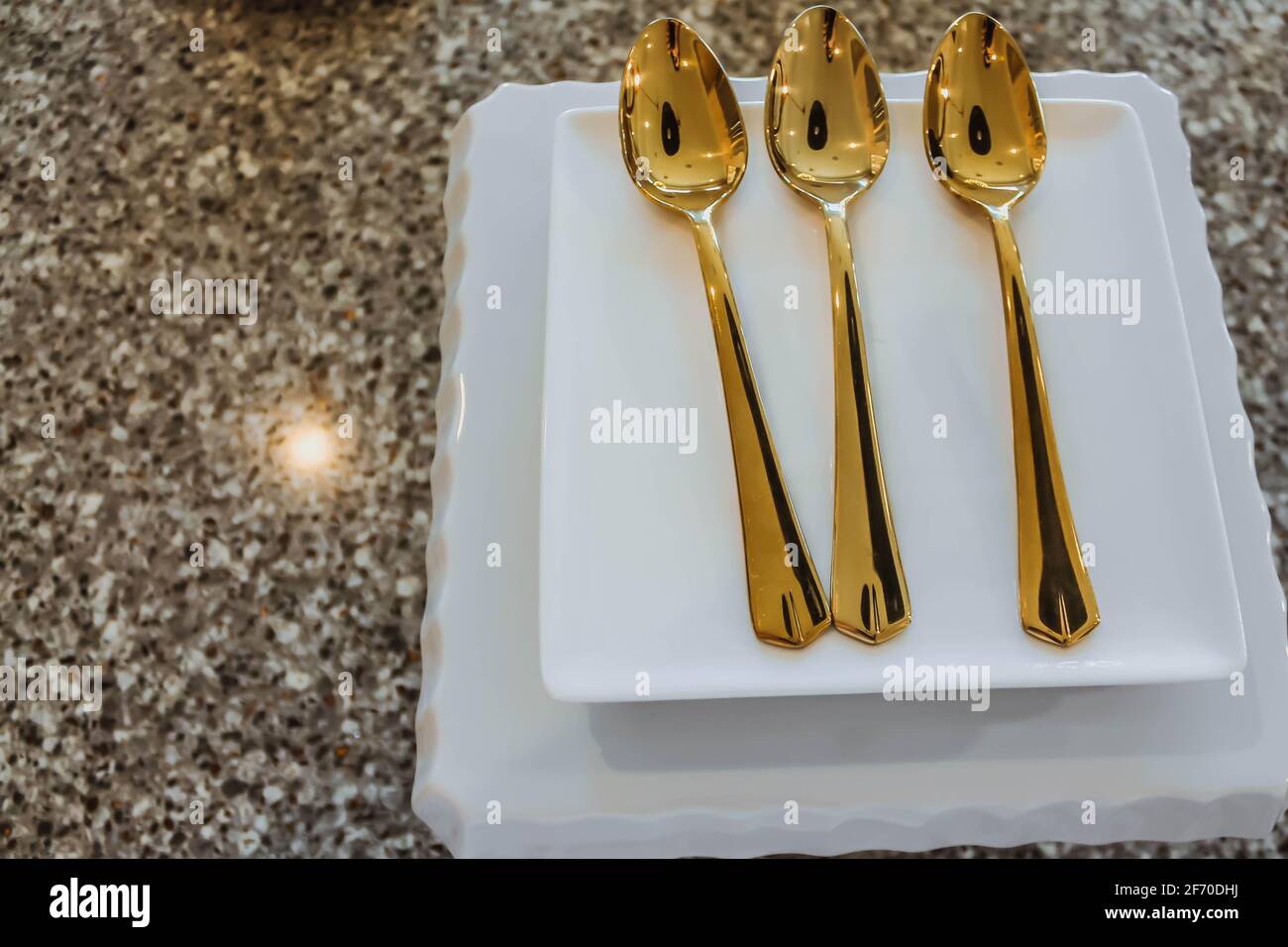 Dining set plate hi-res stock photography and images - Alamy