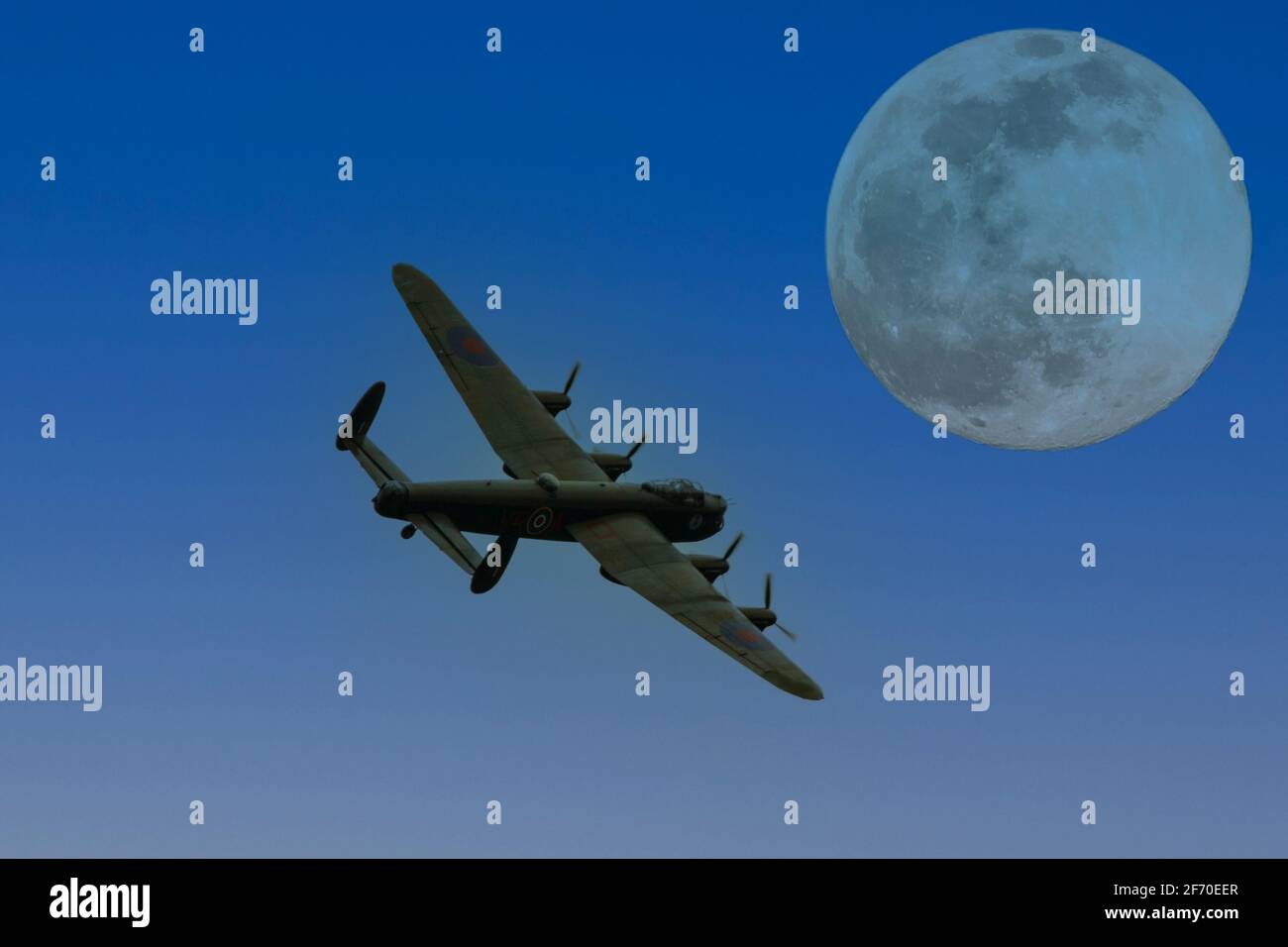 Ww2 era avro lancaster bomber aircraft hi-res stock photography and ...