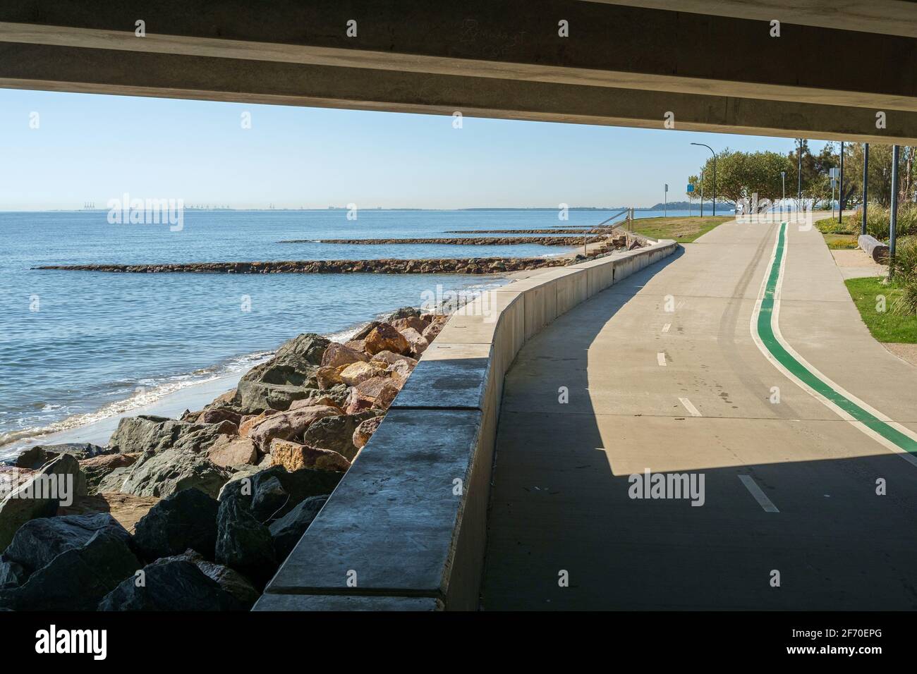 Boardwalk at Decker Park Stock Photo - Alamy