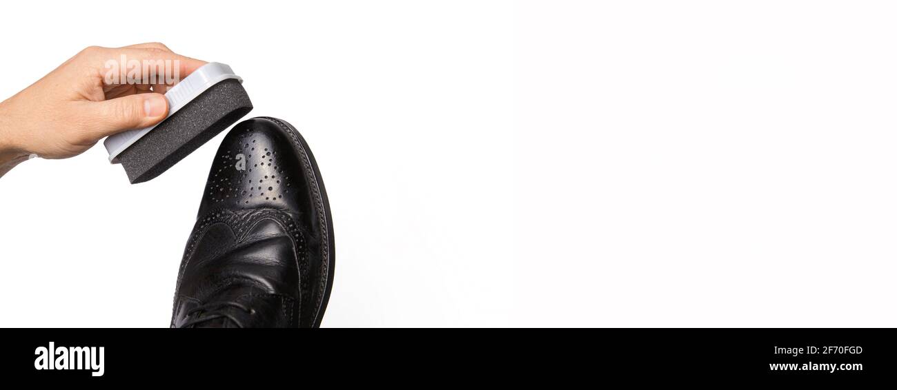 Shoes sponge hi-res stock photography and images - Alamy