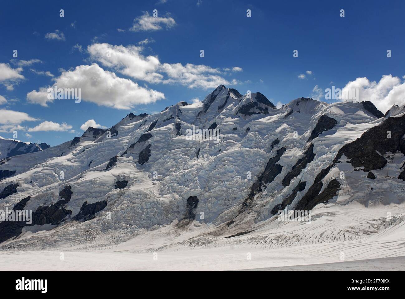 Mount Cook at altitude. New Zealand Stock Photo - Alamy