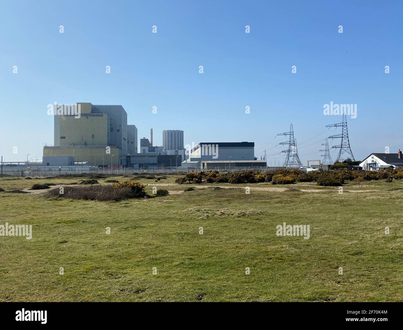 Dungeness, Kent, UK- 03.20.2021: Dungeness Power station and Lighthouse ...