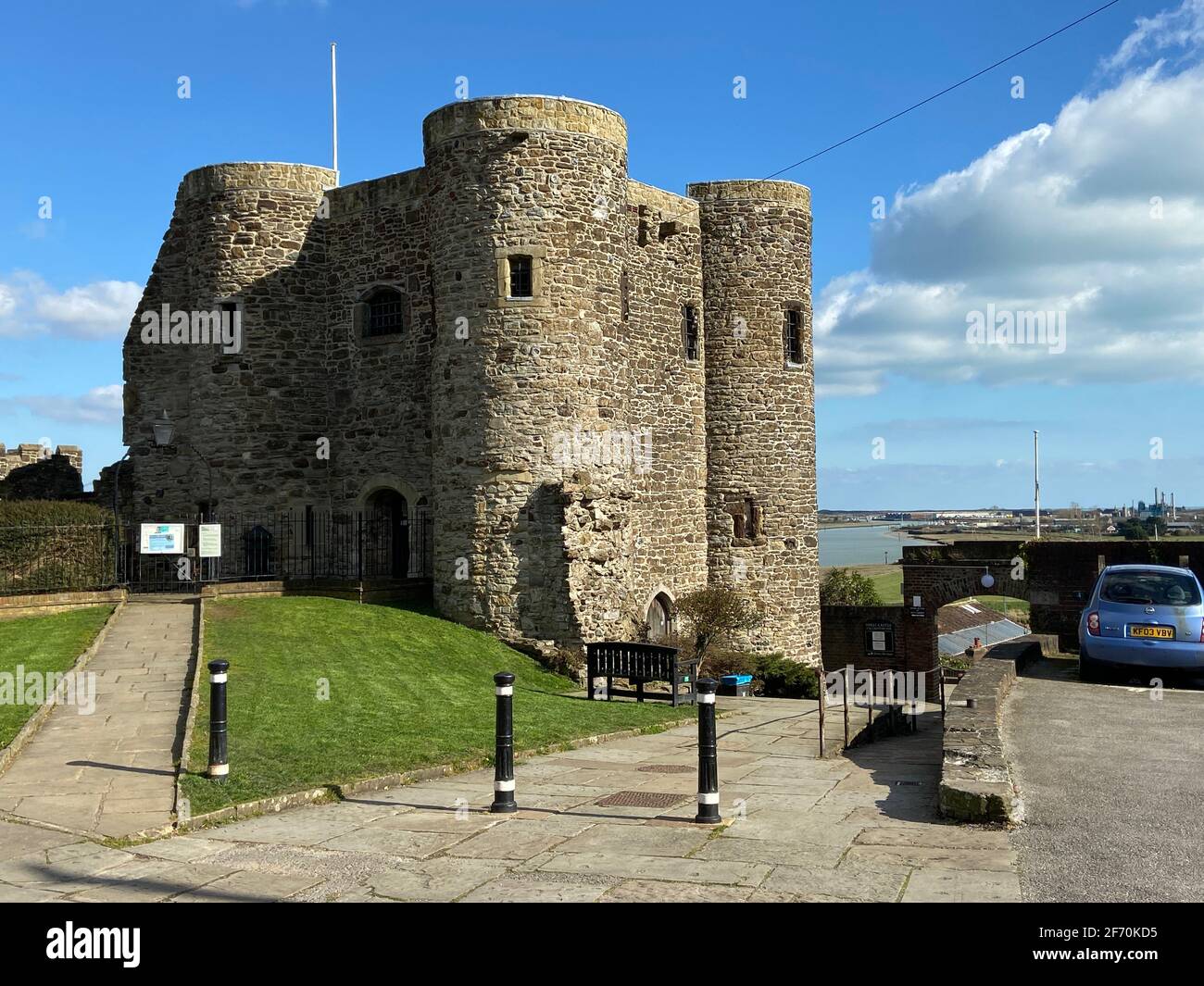 RYE, EAST SUSSEX, UK - 10/20/2020: 14th-century Ypres Tower, which ...