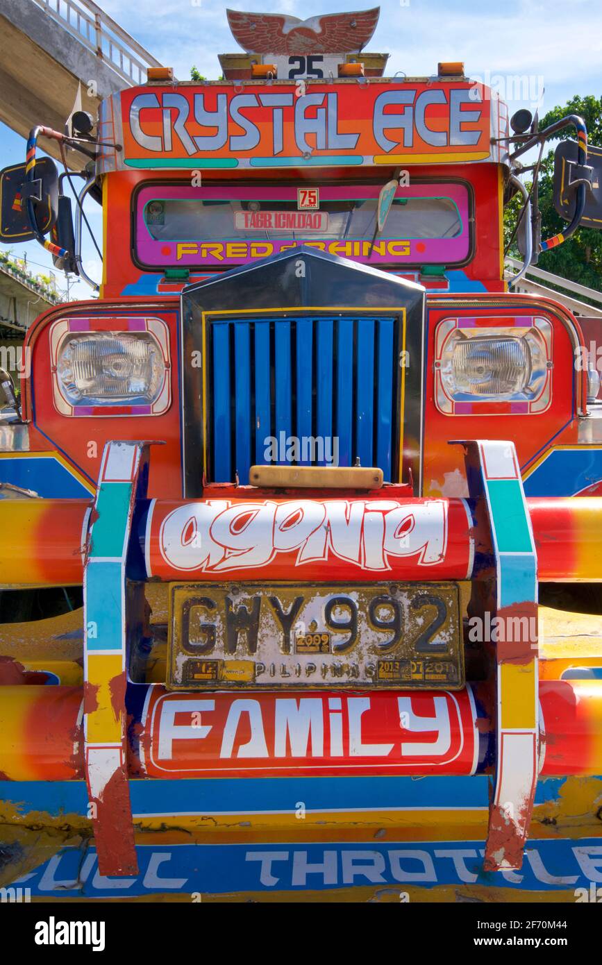 Filipino Jeeney on Bohol island, Central Visayas, Bohol, Philippines ...