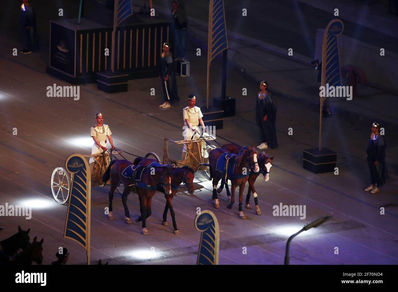 Pharaohs golden parade hi-res stock photography and images - Alamy