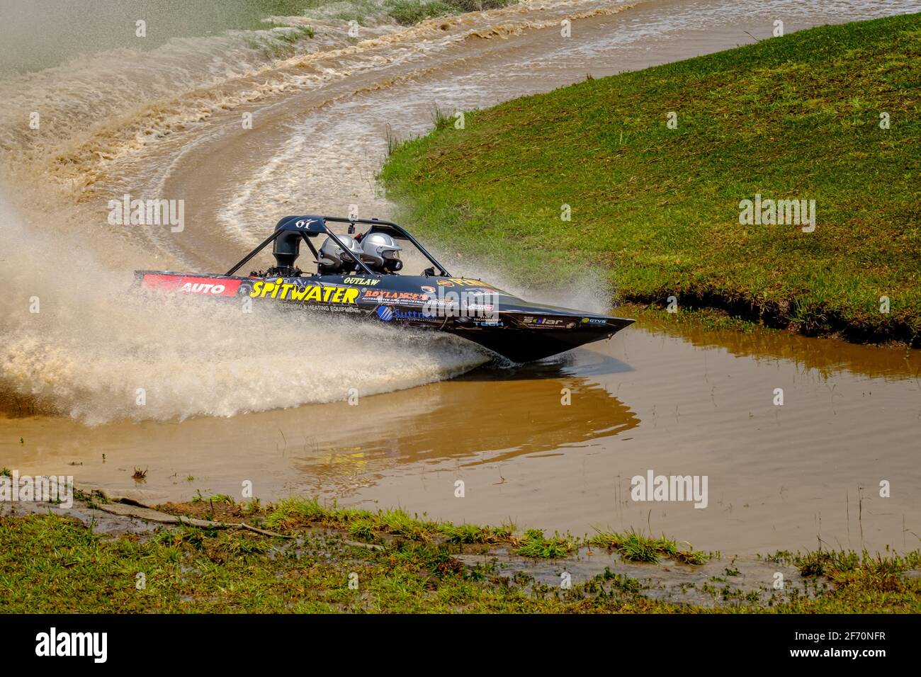 Round 7 qualifying of the "Penrite Australian Superboat Championship ...