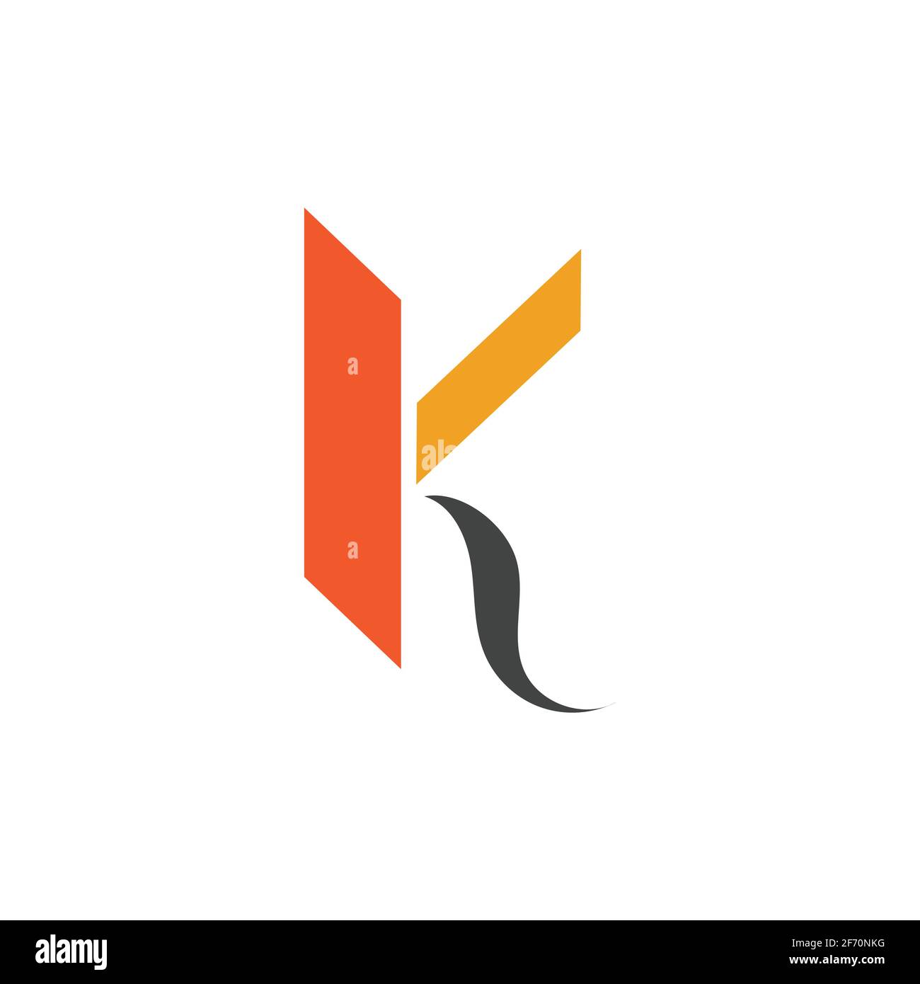 Letter K logo icon design template elements Stock Vector Image & Art ...