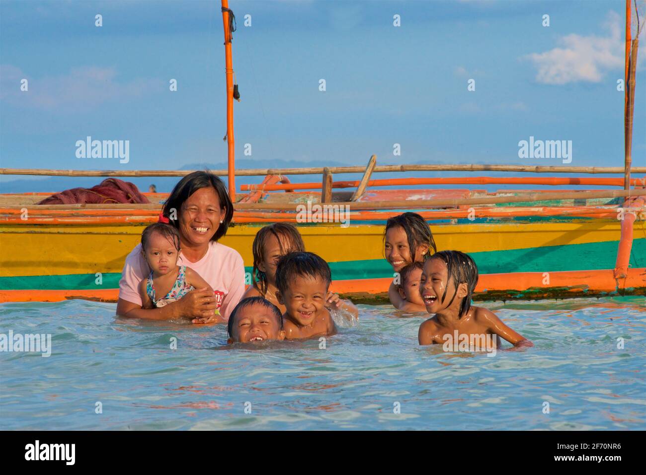 Philippines Children Playing Happy High Resolution Stock Photography ...