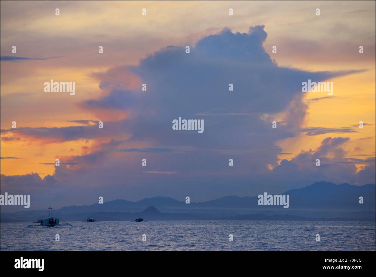 Visayan Sea off Malapascua Island, Philippines Stock Photo - Alamy