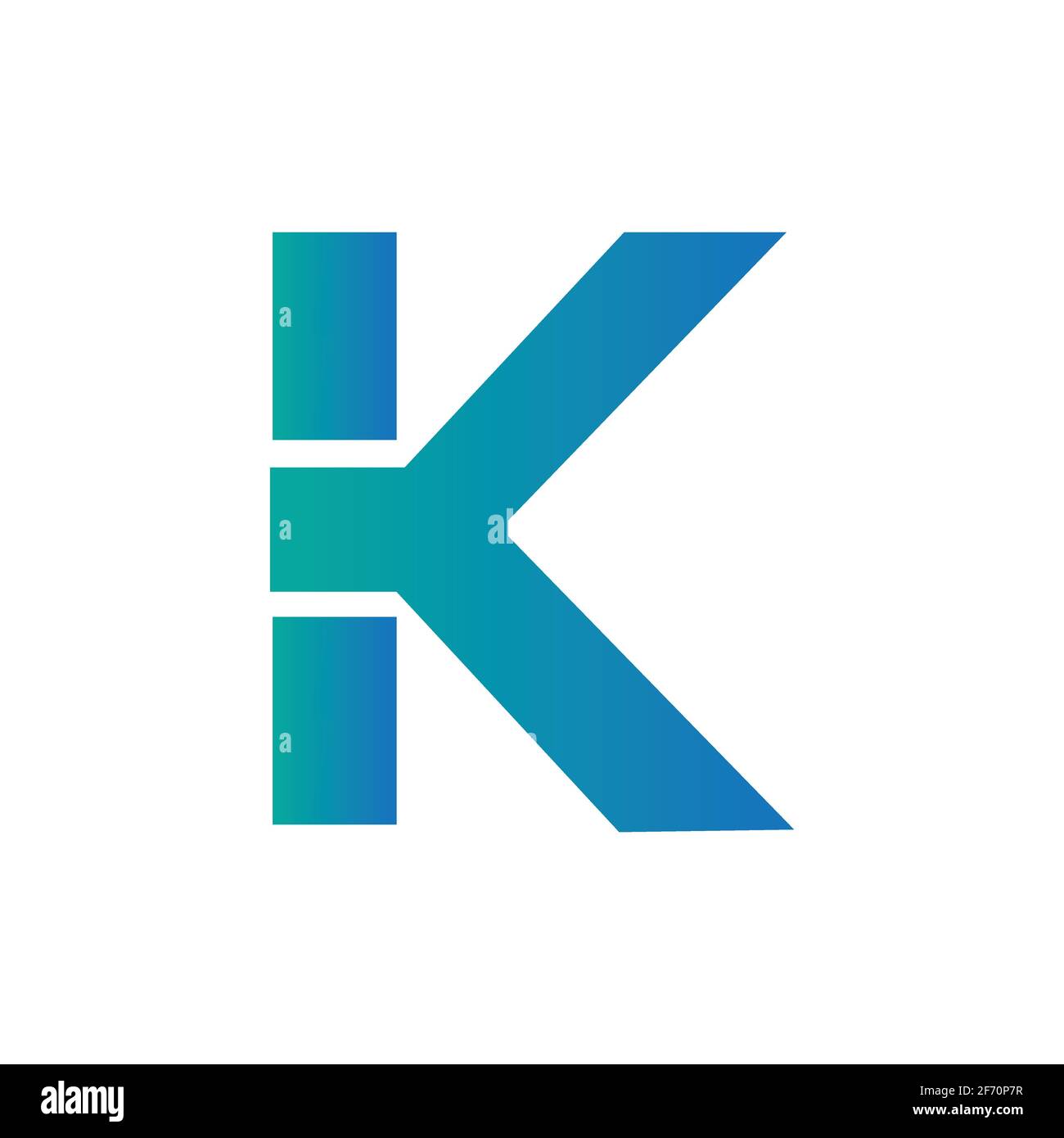 Letter K logo icon design template elements Stock Vector Image & Art ...