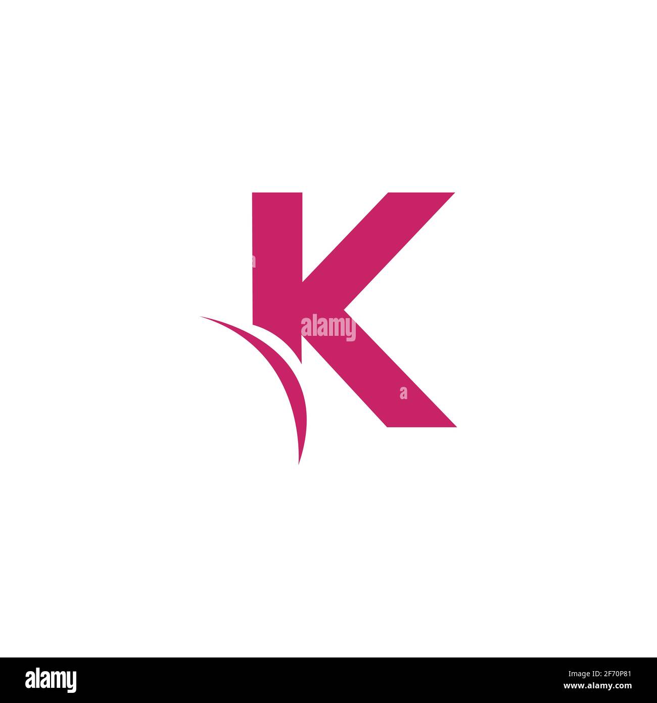 Letter K logo icon design template elements Stock Vector Image & Art ...
