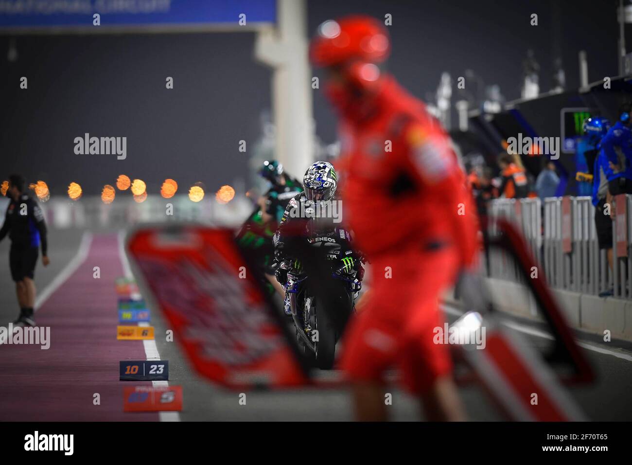 Doha, Qatar. 03rd Apr, 2021. Qualifying for MotoGP TISSOT Grand Prix of ...