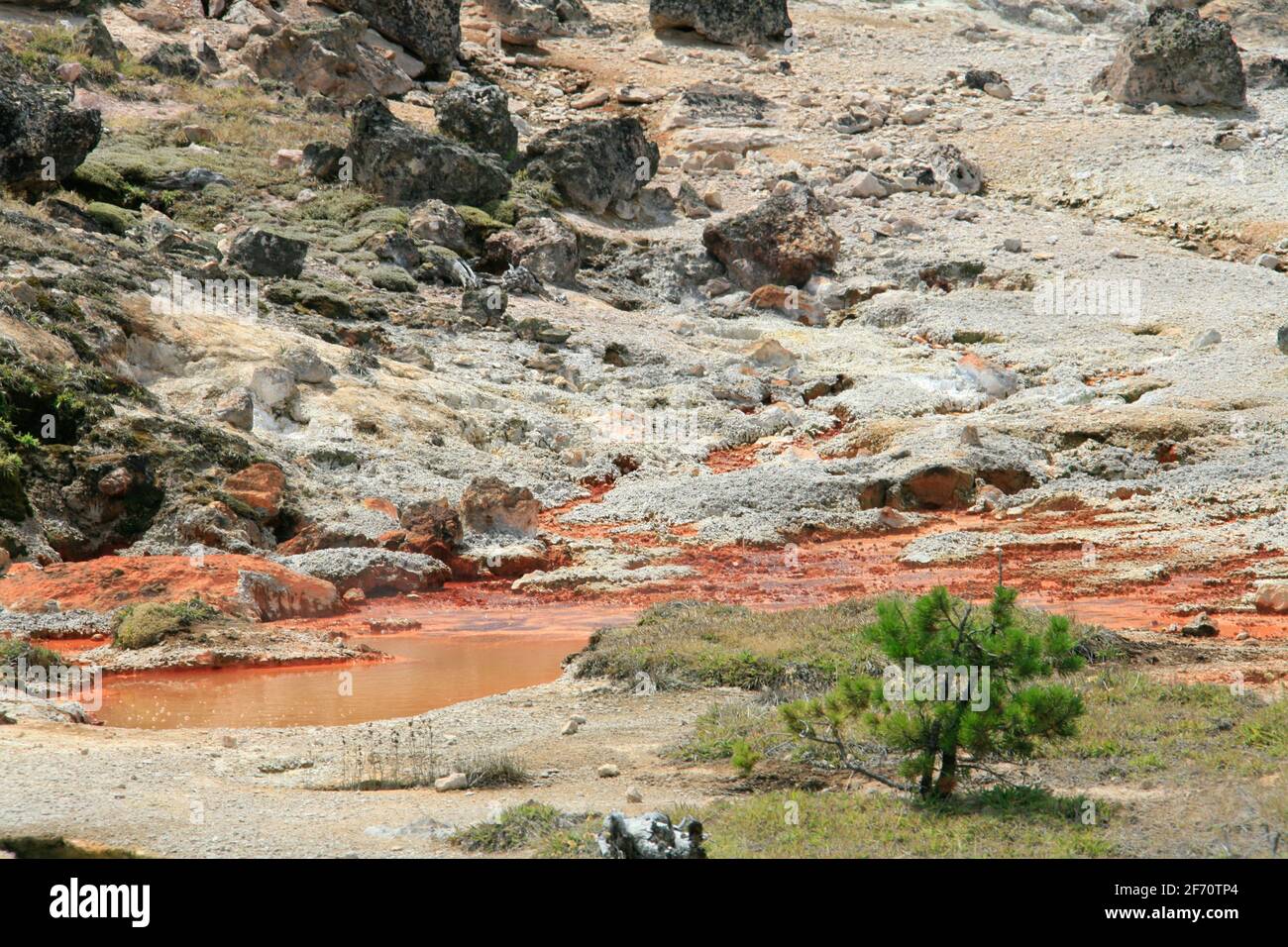 Hot Spring GAPNN035 gets the brilliant brick red color from hematite ...