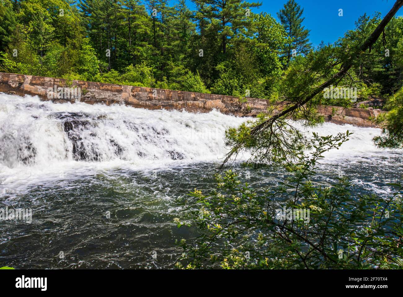 Elliot Falls Conservation Area Kawartha Lakes Ontario Canada Stock ...