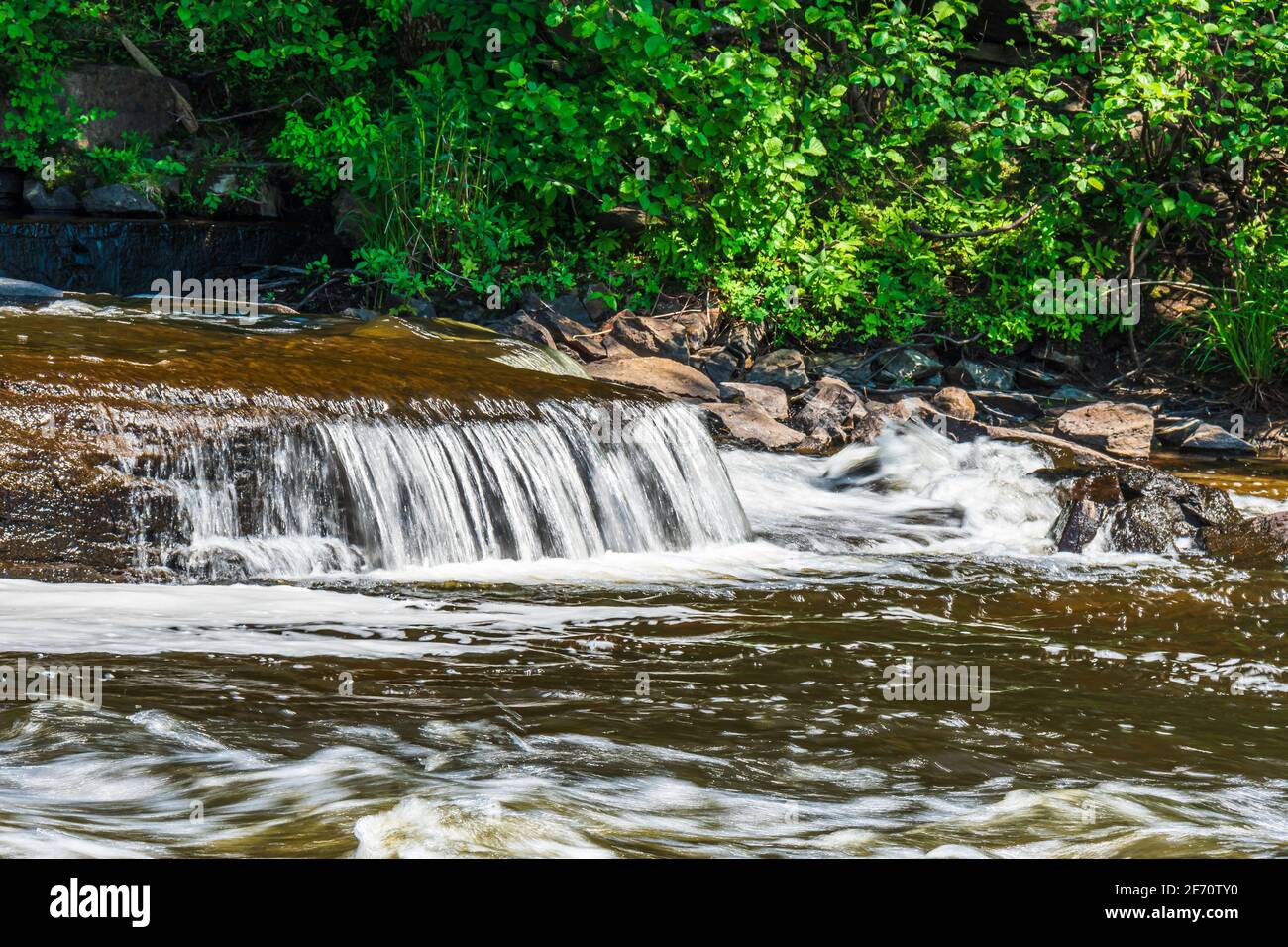 Furnace Falls Kinmount Ontario Canada Stock Photo - Alamy
