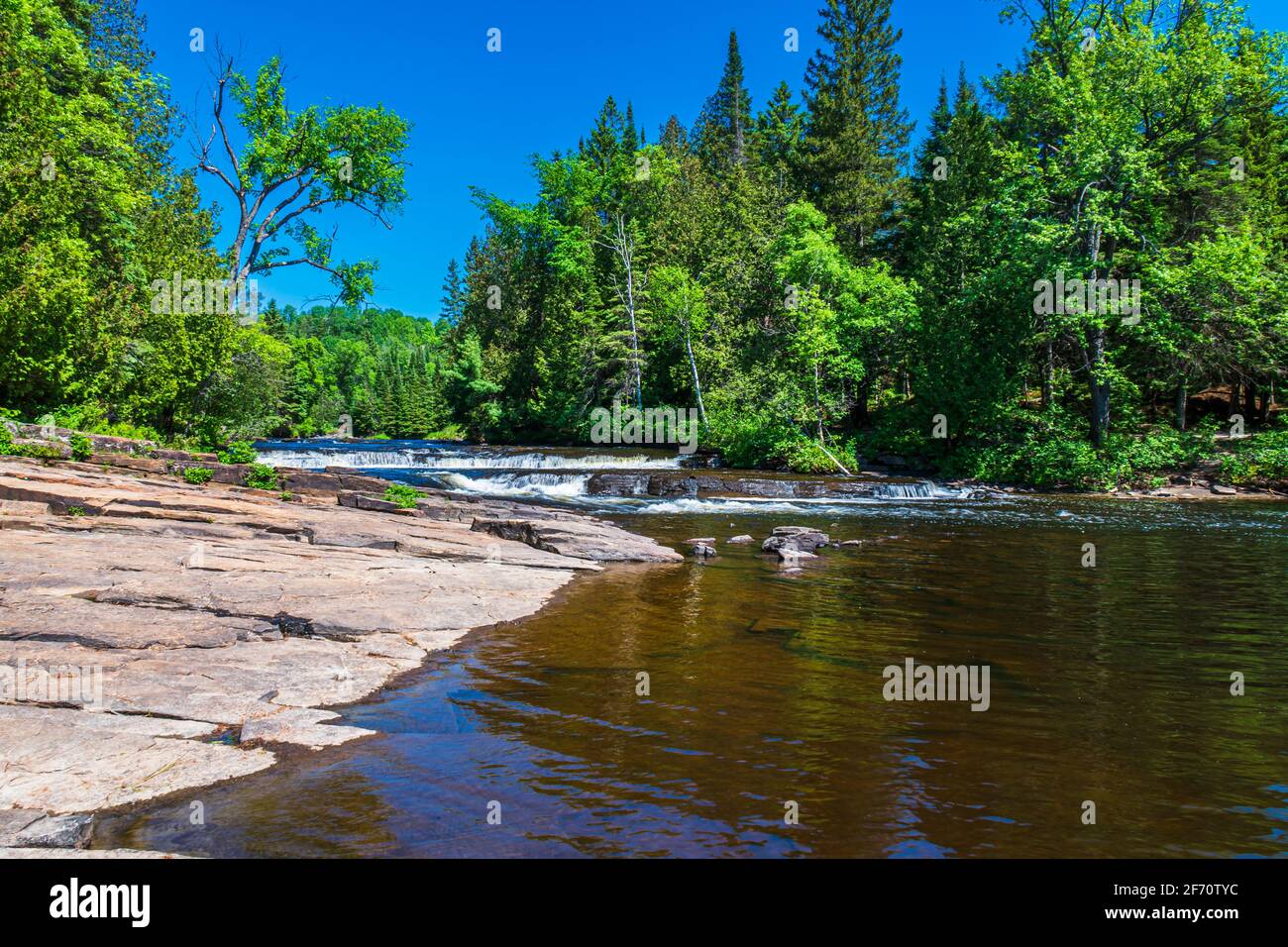 Furnace Falls Kinmount Ontario Canada Stock Photo - Alamy